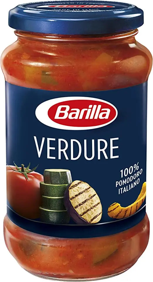 Verdure Pasta Sauce Barilla 400g - No Minimum Order – La Vita Pazza