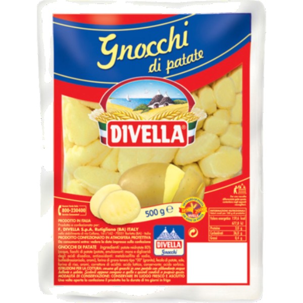 Gnocchi Divella 500g - No Minimum Order - U.K. Wide Delivery – La Vita ...