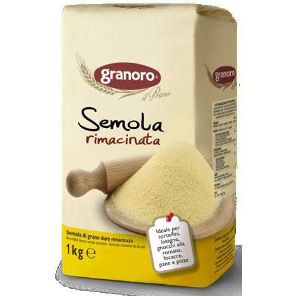 Semolina Flour Granoro 1kg | No Minimum Order | U.K. Wide Delivery – La ...